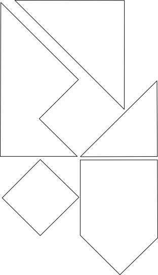 Five Piece Square Puzzle With Hints And Solution Five Piece Square Puzzle With Hints And Solution